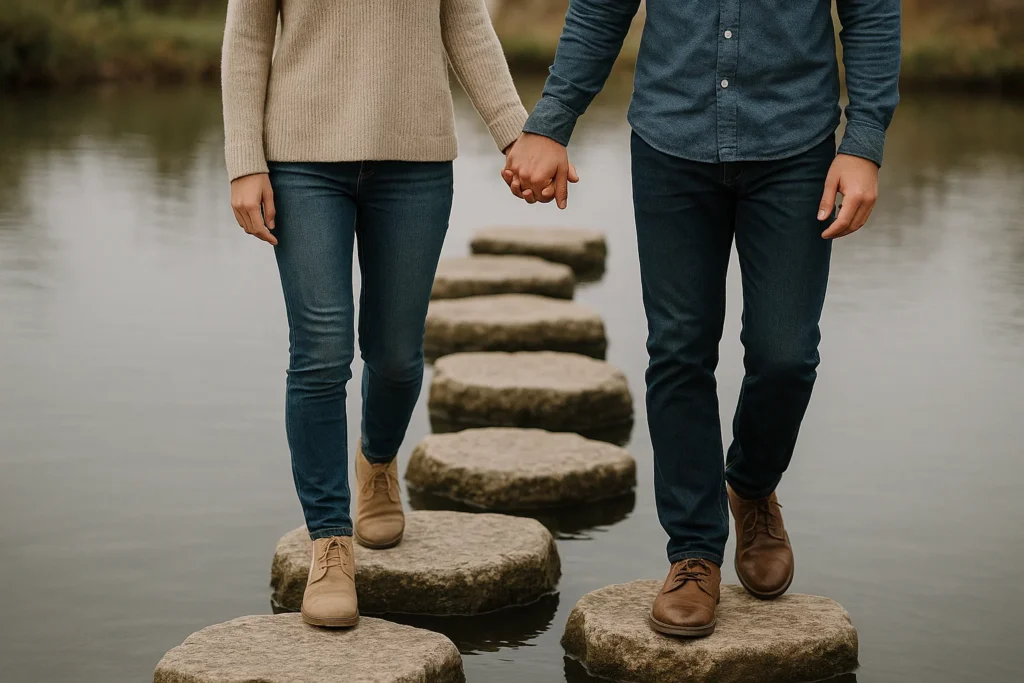 What are stepping stones in a relationship? (Definition)