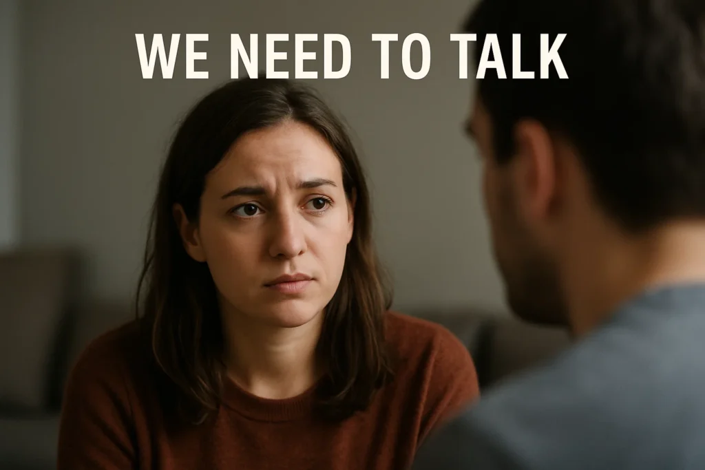 The Best We Need To Talk Response For A Man – Don’t Panic